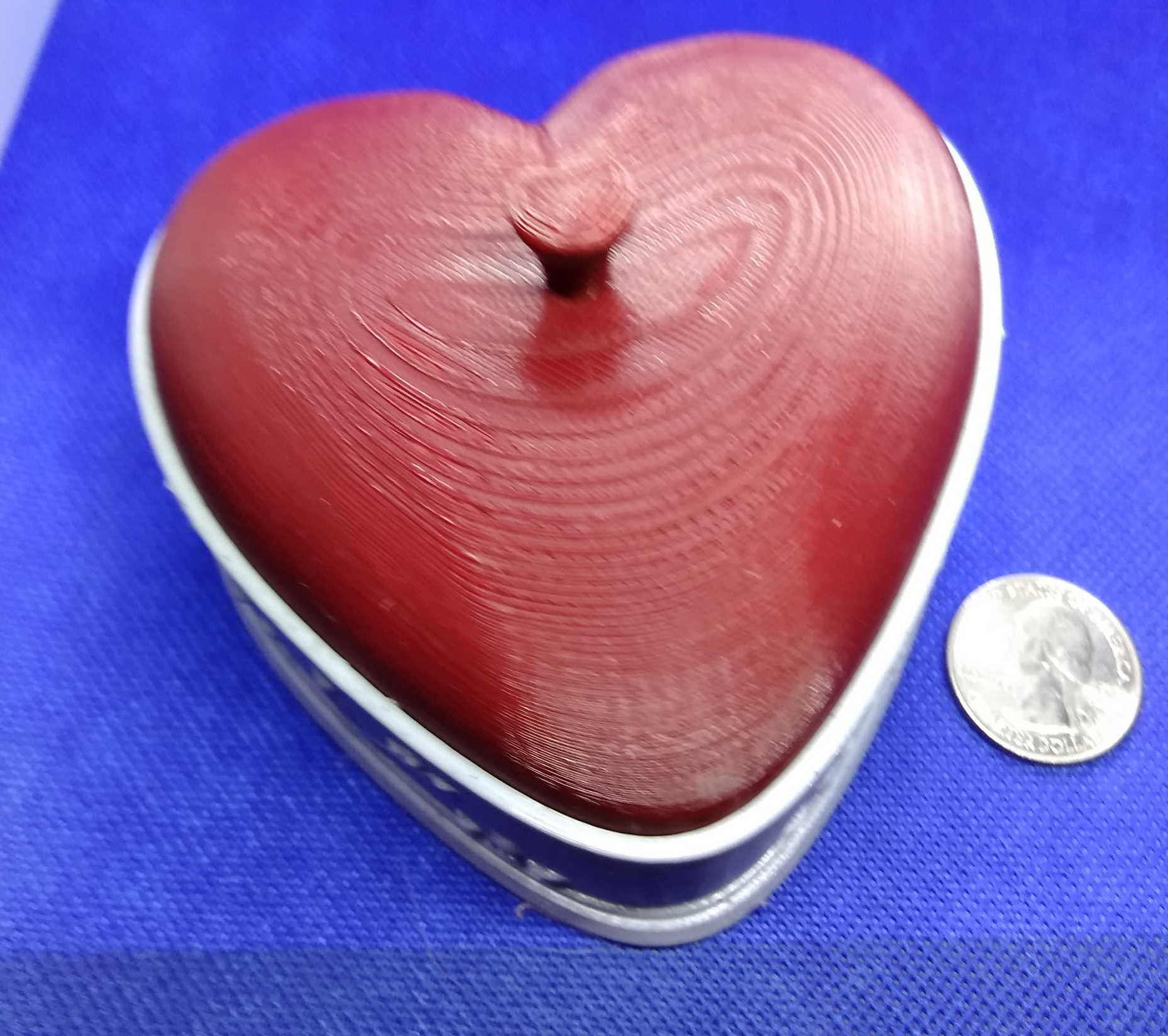 Larger Heart Shaped Box Zindy 3D